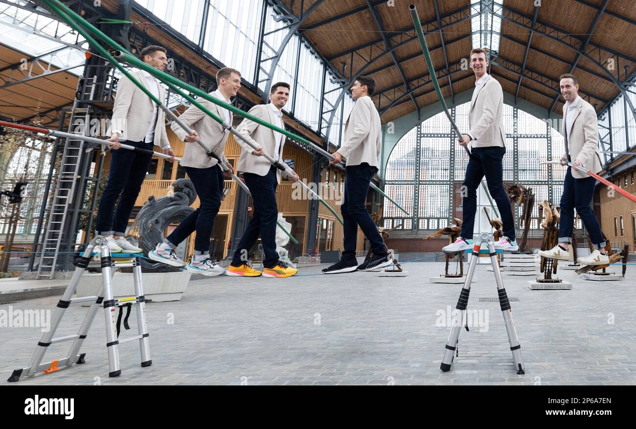 Belgian Dylan Borlee, Belgian Julien Watrin, Belgian Jonathan Borlee ...