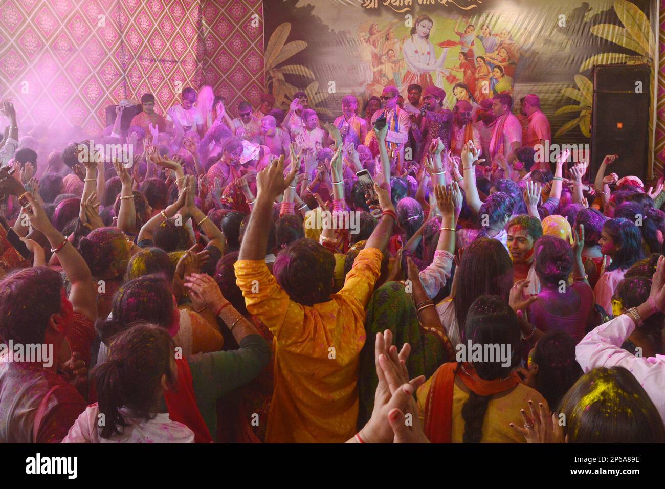 Non Exclusive: March 7, 2023, Kolkata, India: People take part during ...