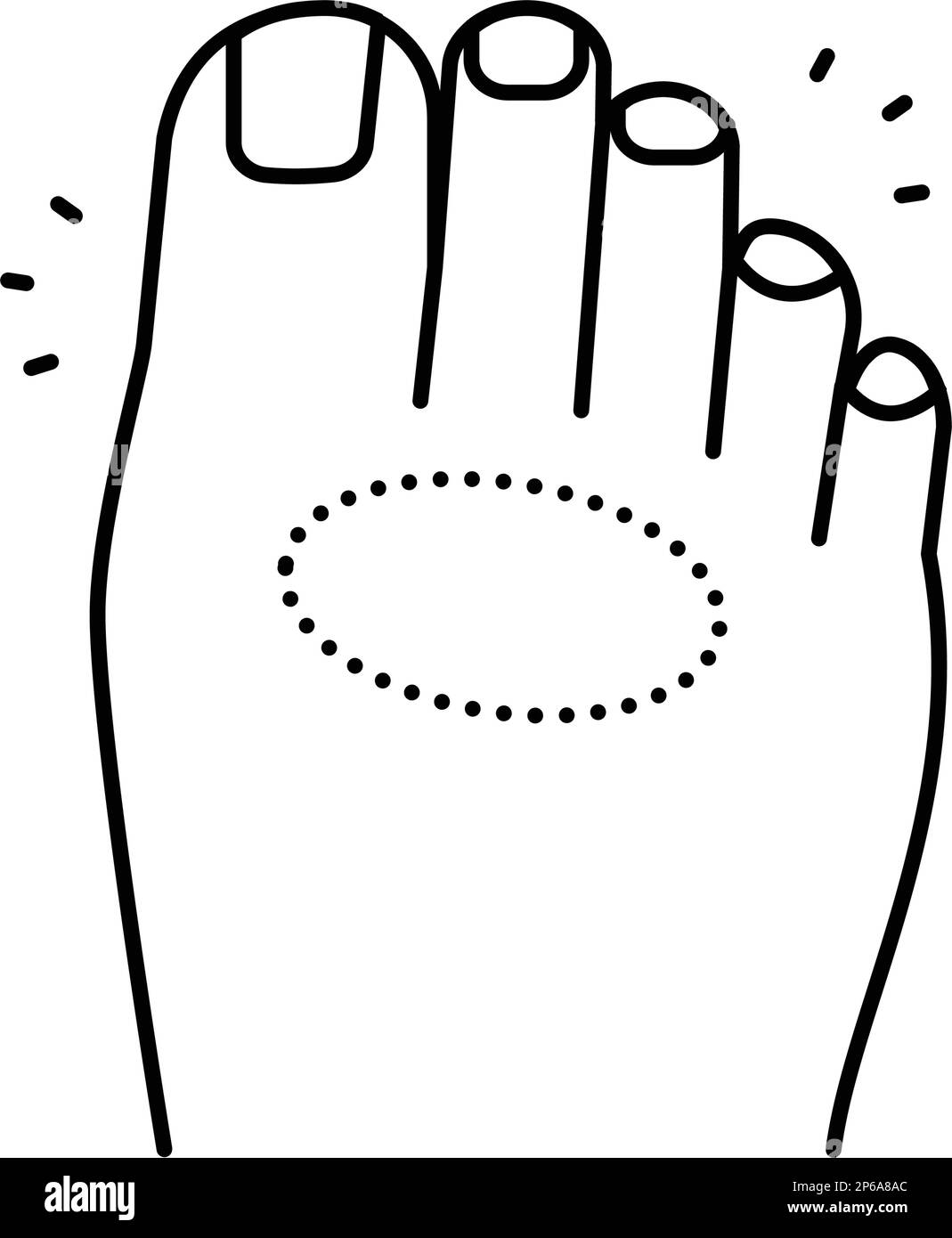 Elbow toe Stock Vector Images - Alamy