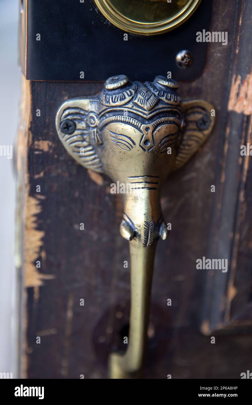 Elephant gate design hi-res stock photography and images - Alamy