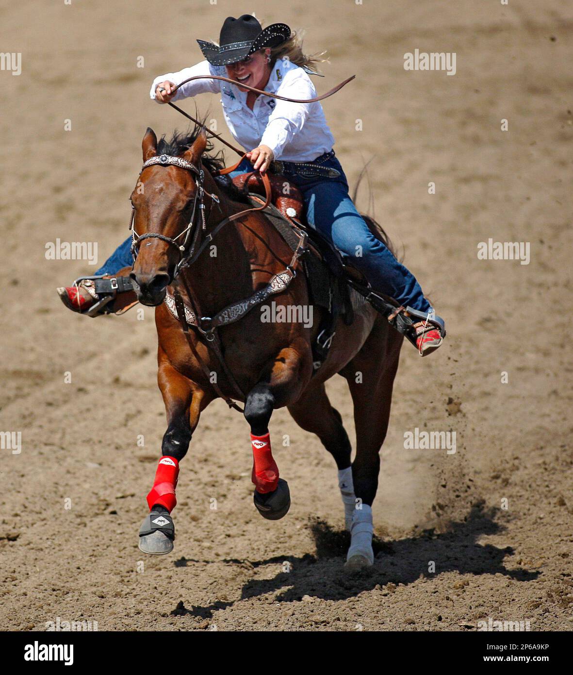Western Barrel Racing Spurs