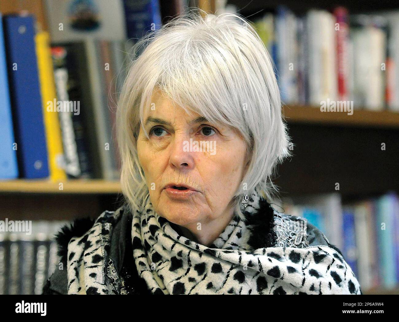 This Jan. 31, 2012 photo shows Ranch For Kids Project founder Joyce ...