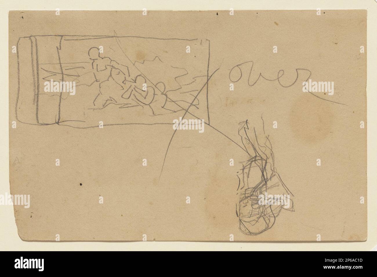 Winslow Homer, Three Central Figures (Study for Undertow), c. 1886 ...