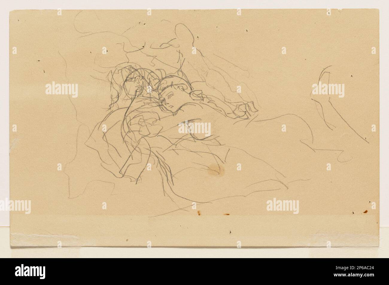 Winslow Homer, Two Drowning Figures (Study for Undertow), c. 1886 ...