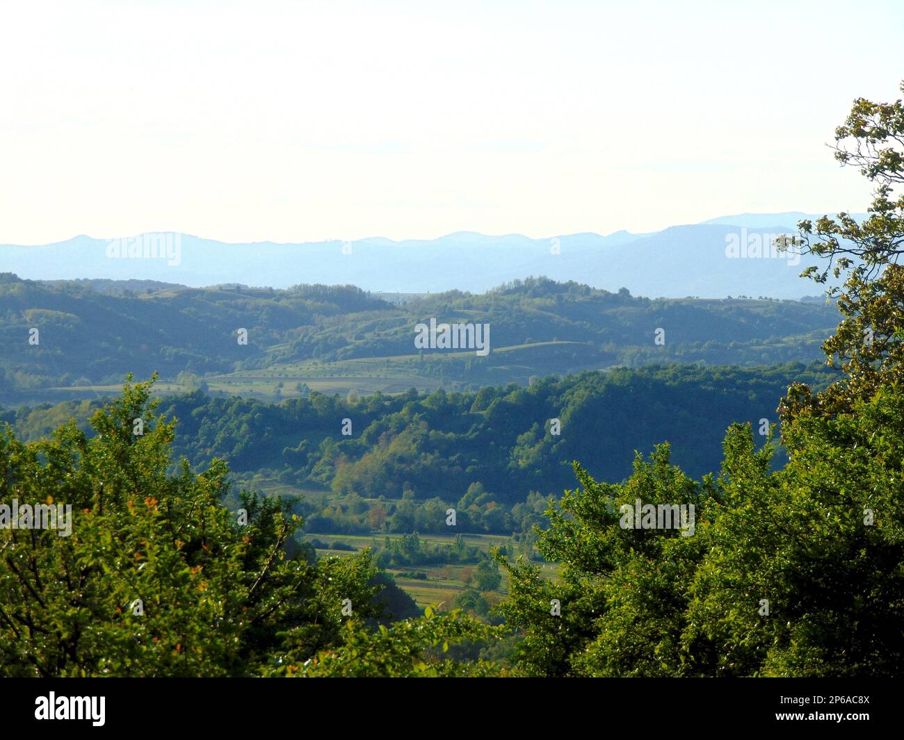 Landscape from Maramures county, Romania Stock Photo - Alamy