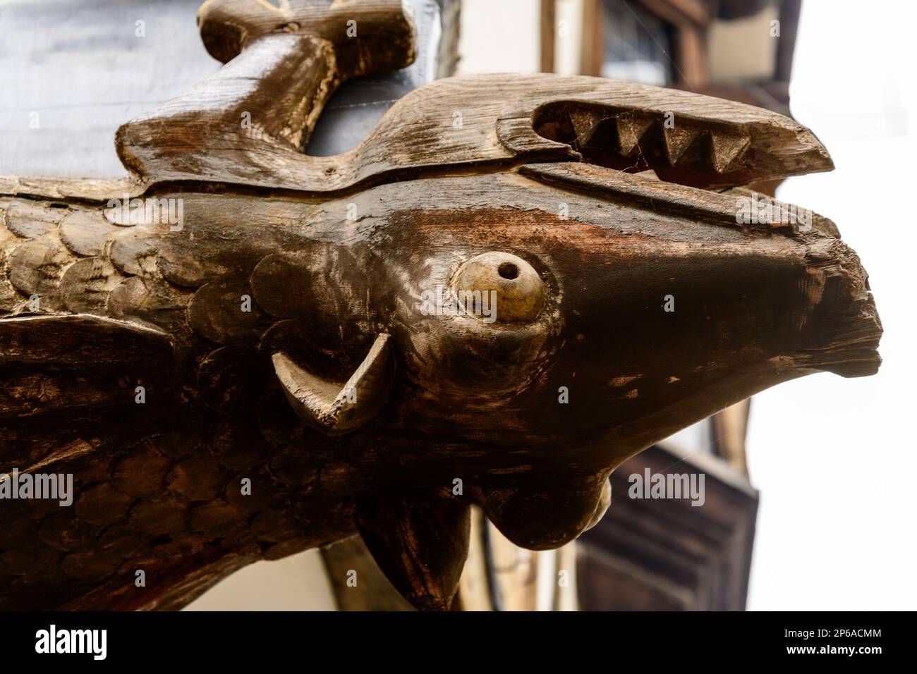 The Mardol Dragon - Mardol Shrewsbury Stock Photo - Alamy