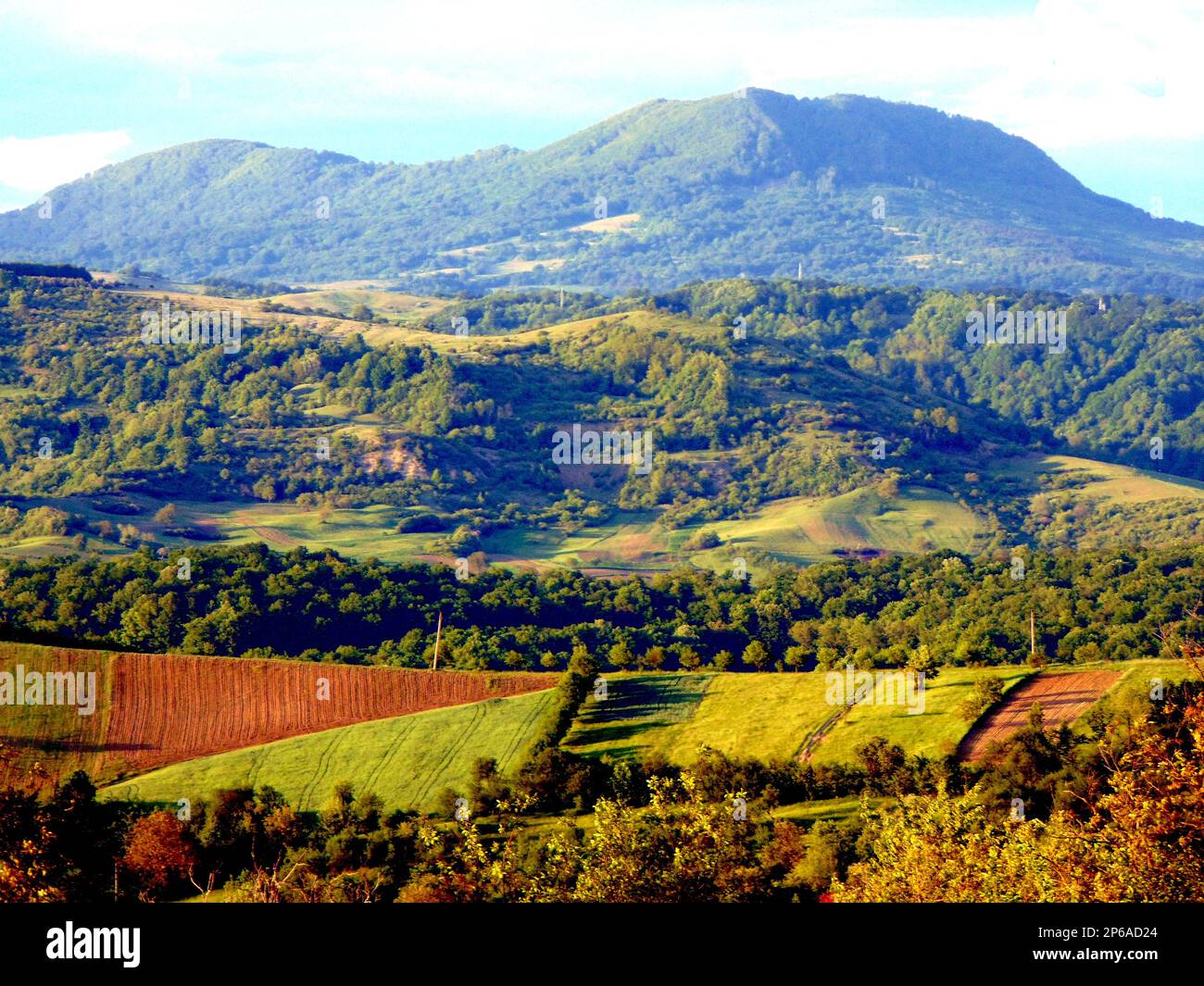 Landscape from Maramures county, Romania Stock Photo - Alamy