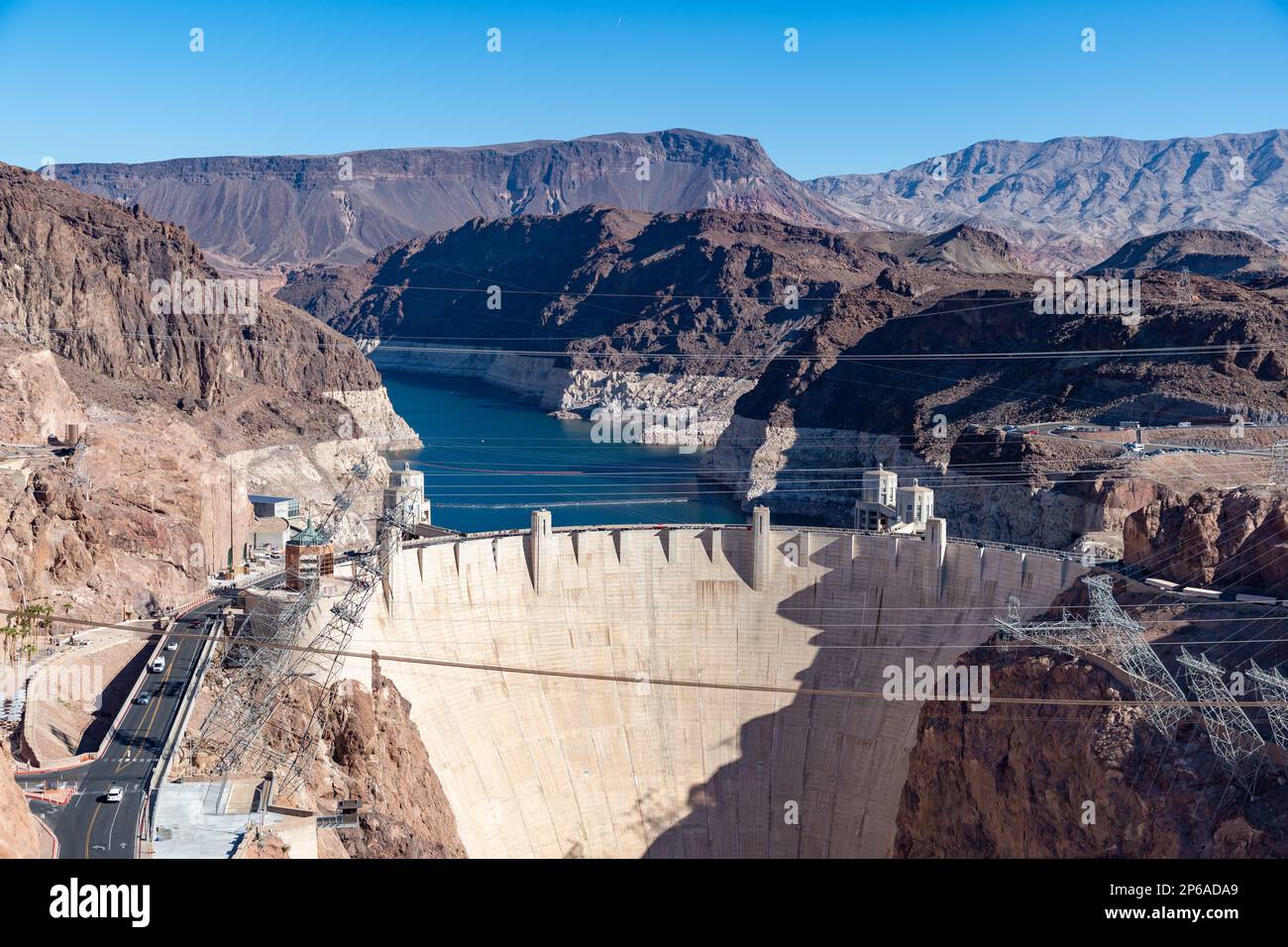 A picture of the Hoover Dam Stock Photo - Alamy