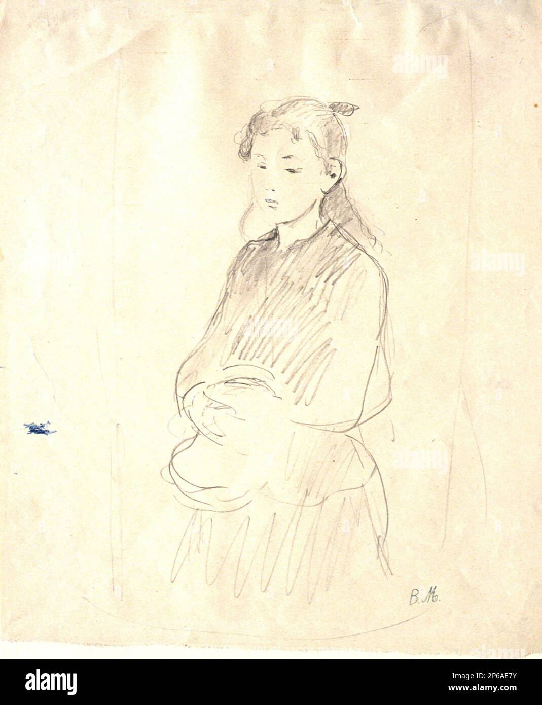 Berthe morisot drawing hi-res stock photography and images - Alamy