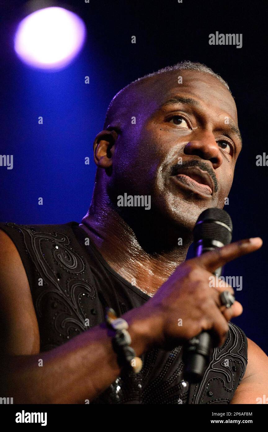 In this picture taken July 6, 2012, American gospel and R&B singer ...