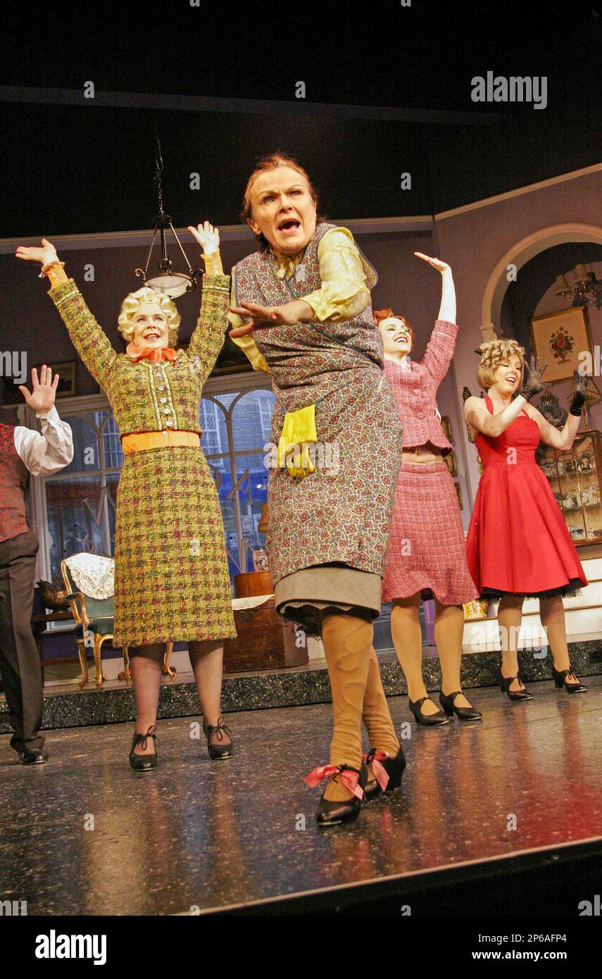 centre, l-r: Celia Imrie (Miss Babs), Julie Walters (Mrs Overall ...