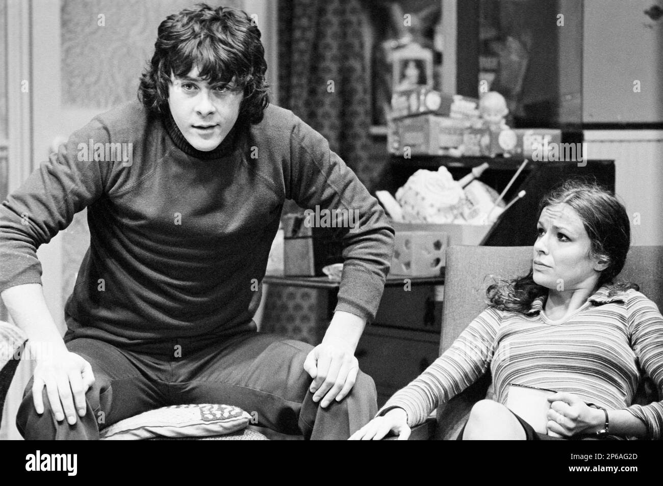 Richard Beckinsale (Trevor Tinsley), Julie Walters (Irene Tinsley) in ...