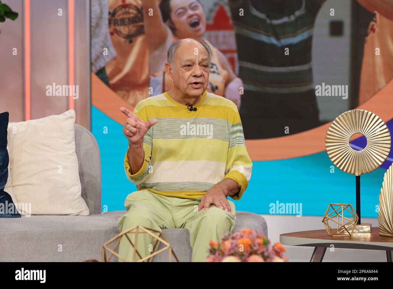 MIAMI, FL-MARCH 7:Actor, Comedian Cheech Marin visits “Despierta ...