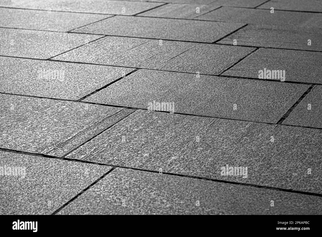 Background cobble cement block Black and White Stock Photos & Images ...