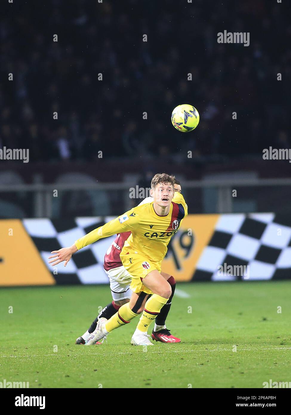 Joaquin Sosa (Bologna FC) in action during the italian soccer Serie A ...