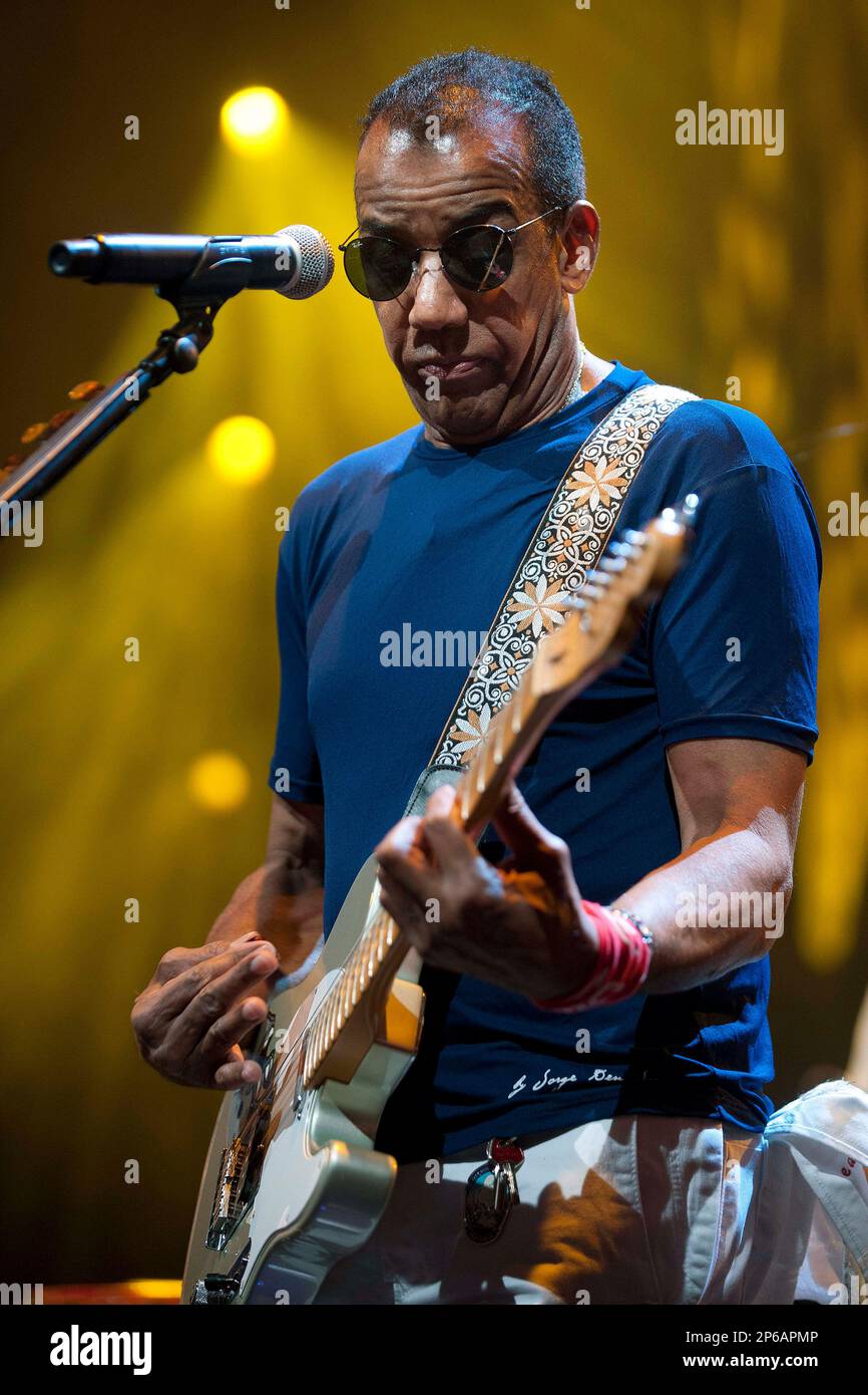 In this photo made available Sunday, July 1, 2012, Brasilian singer ...