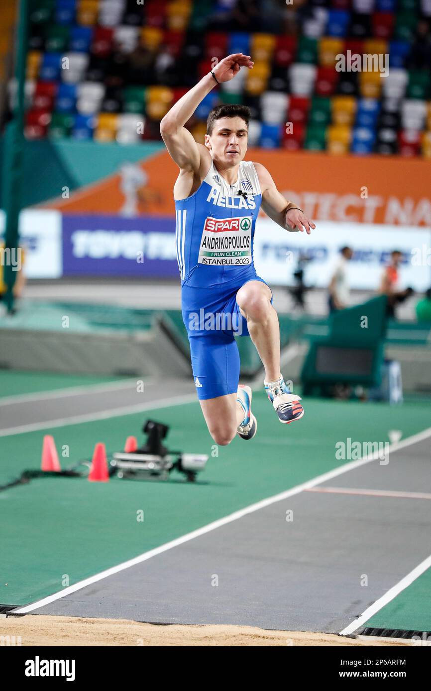 Istanbul, Turkey, 3 March 2023. Nikolaos Andrikopoulos of Greece ...