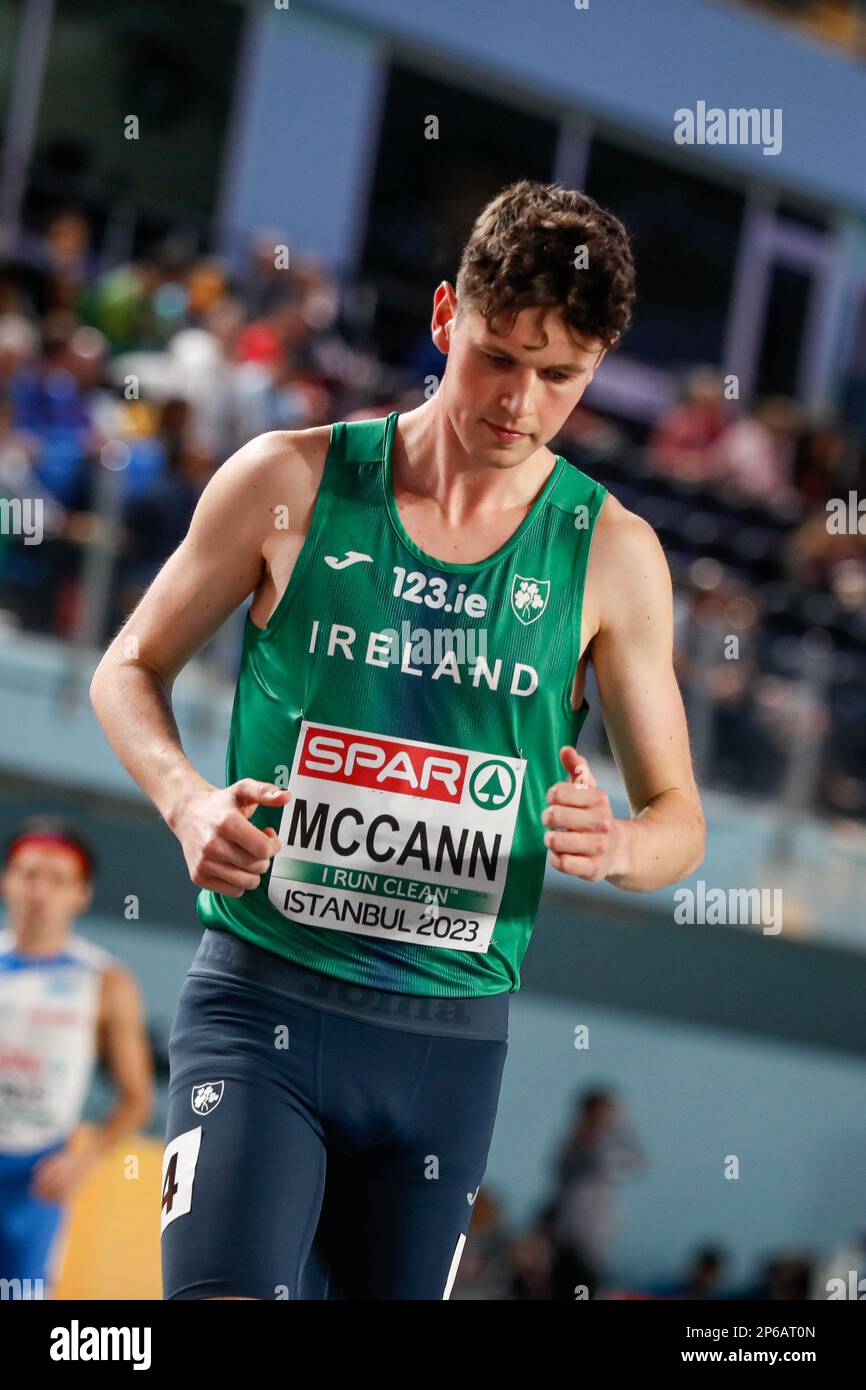 Istanbul, Turkey, 3 March 2023. Luke Mccann of Ireland competes in ...