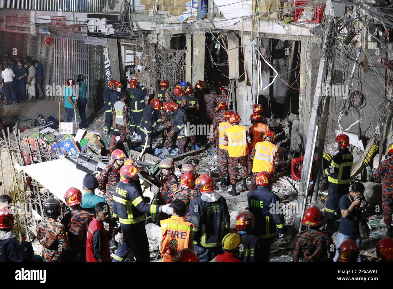 March 7, 2023, Dhaka, Bangladesh: Death toll in the explosion that took ...