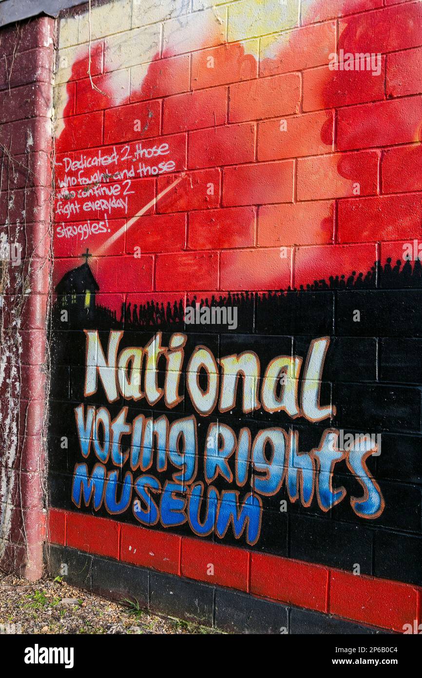 March 3, 2014. Selma, Alabama. Edmund Pettus Bridge, Civil Rights ...