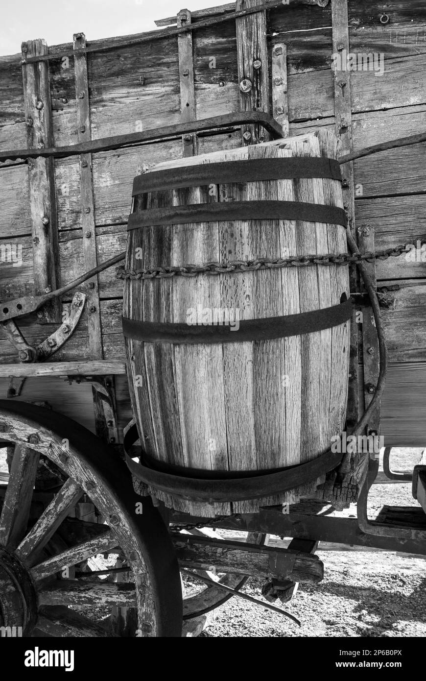 Preserved 20 mule team wagon for hauling Borax Stock Photo - Alamy