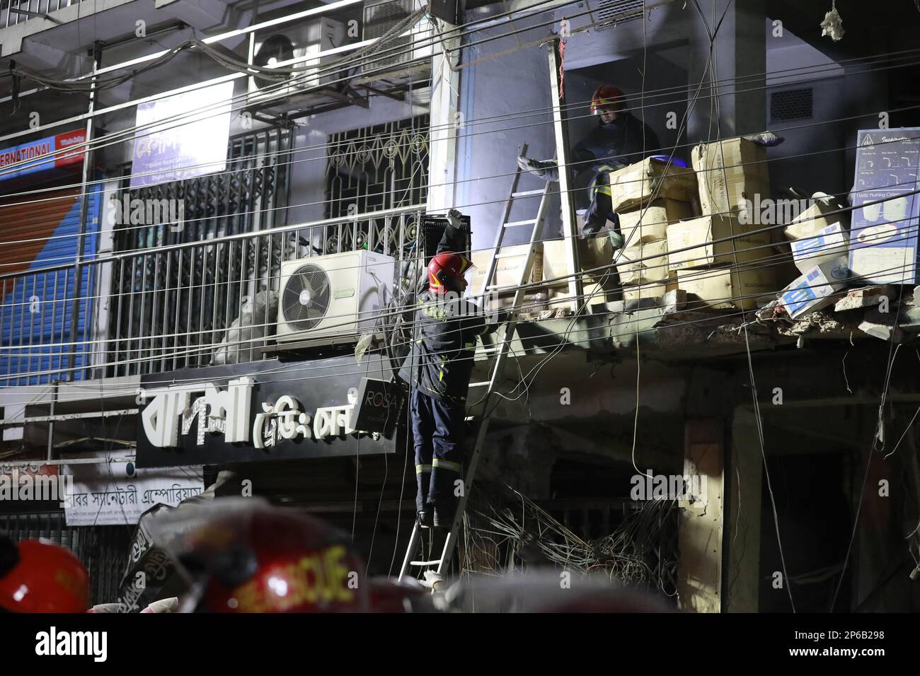 March 7, 2023, Dhaka, Bangladesh: Death toll in the explosion that took ...