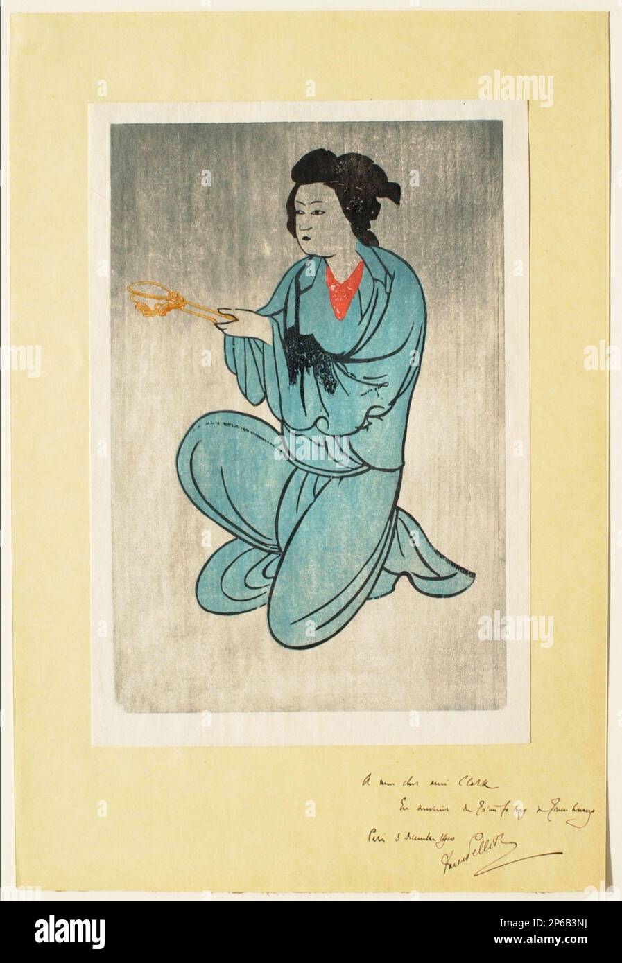 Engraving holding paper 19th century hi-res stock photography and ...