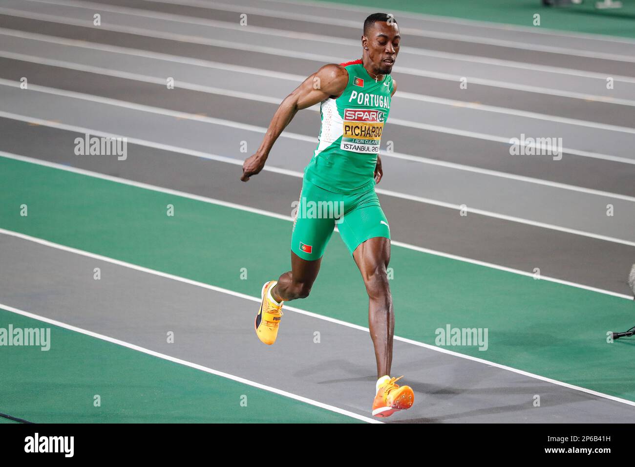 Istanbul, Turkey, 3 March 2023. Pedro Pichardo of Portugal competes in ...