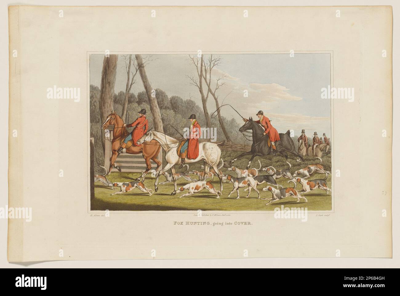 John Heaviside Clark, Fox Hunting: Going into Cover, Published Jan. 1 ...