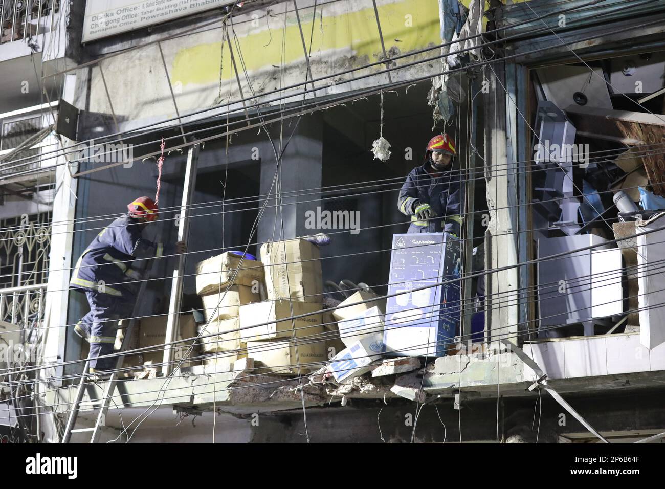 March 7, 2023, Dhaka, Bangladesh: Death toll in the explosion that took ...