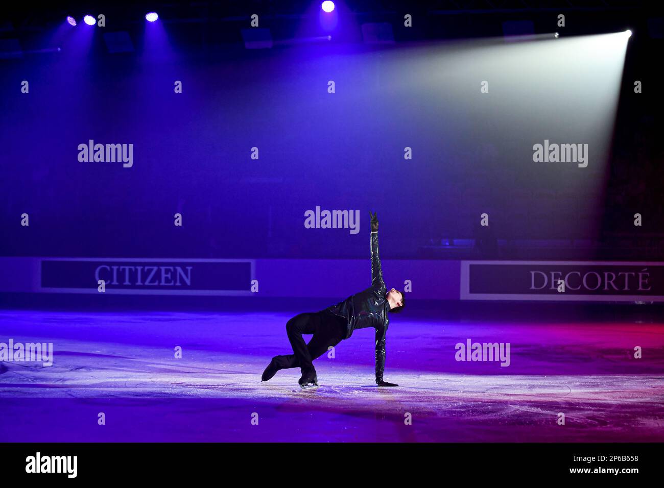Arlet LEVANDI (EST), during the Exhibition Gala, at the ISU World ...