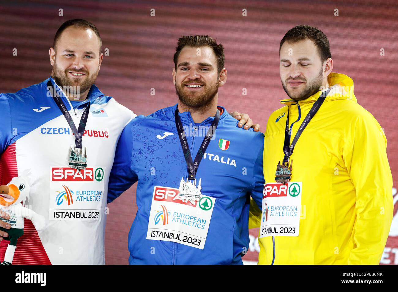 Istanbul, Turkey, 3 March 2023. Zane Weir of Italy, Tomas Stanek of ...