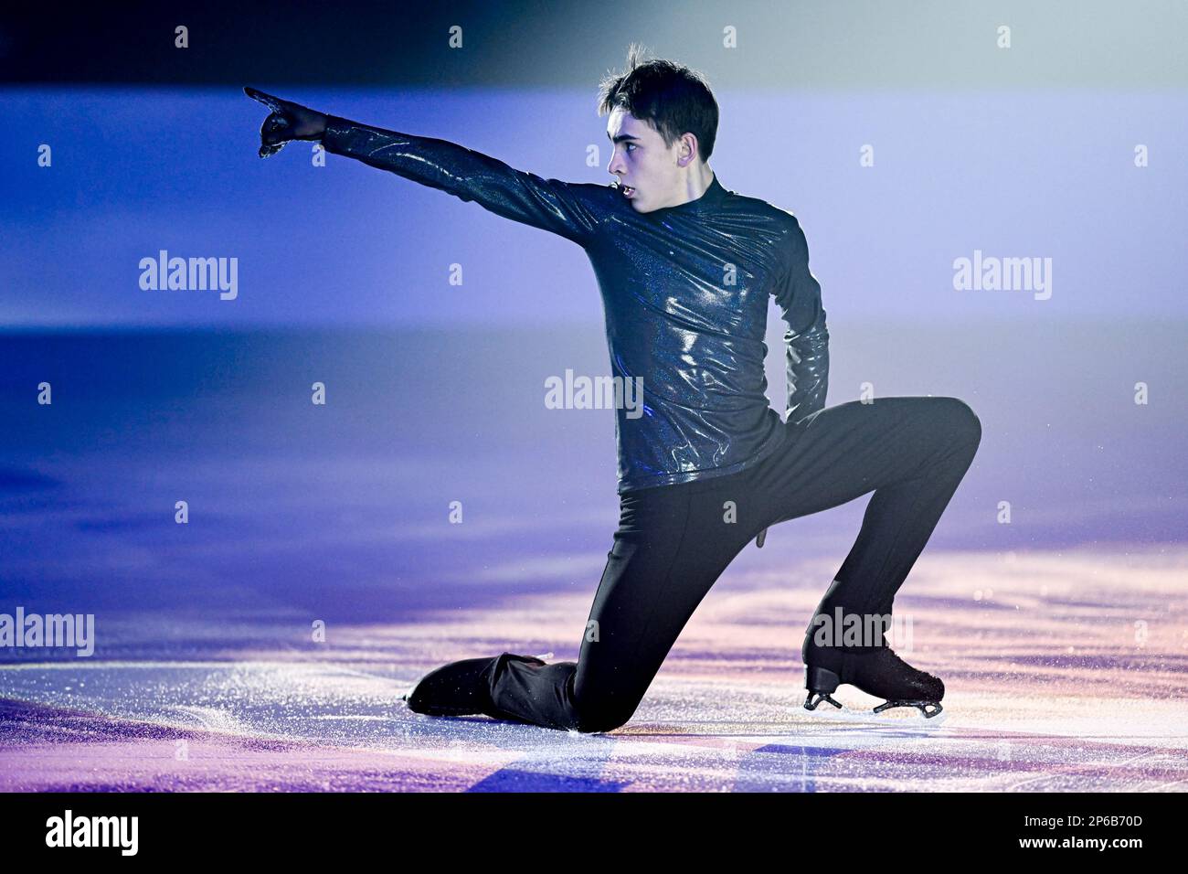 Arlet LEVANDI (EST), during the Exhibition Gala, at the ISU World ...