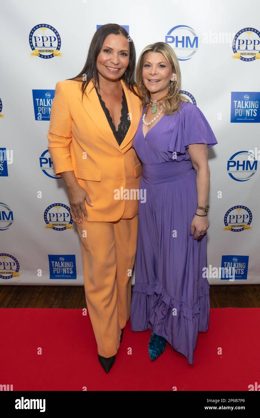 Publisher Angelina Cappiello and Dr Robi Ludwig attends Preferred ...