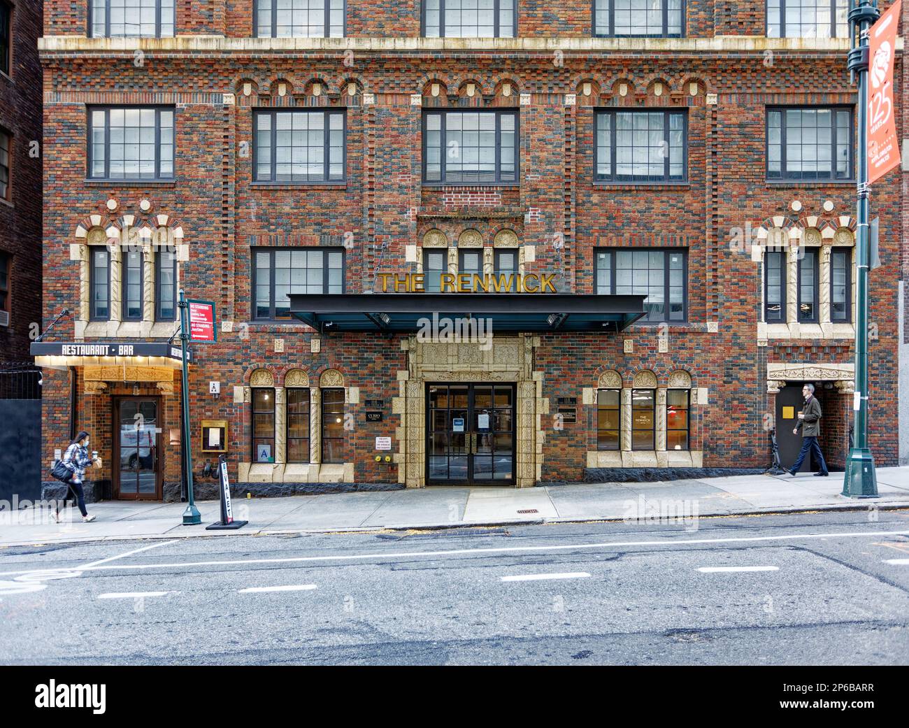 The Renwick, former Bedford Hotel, is named for architect James Renwick ...