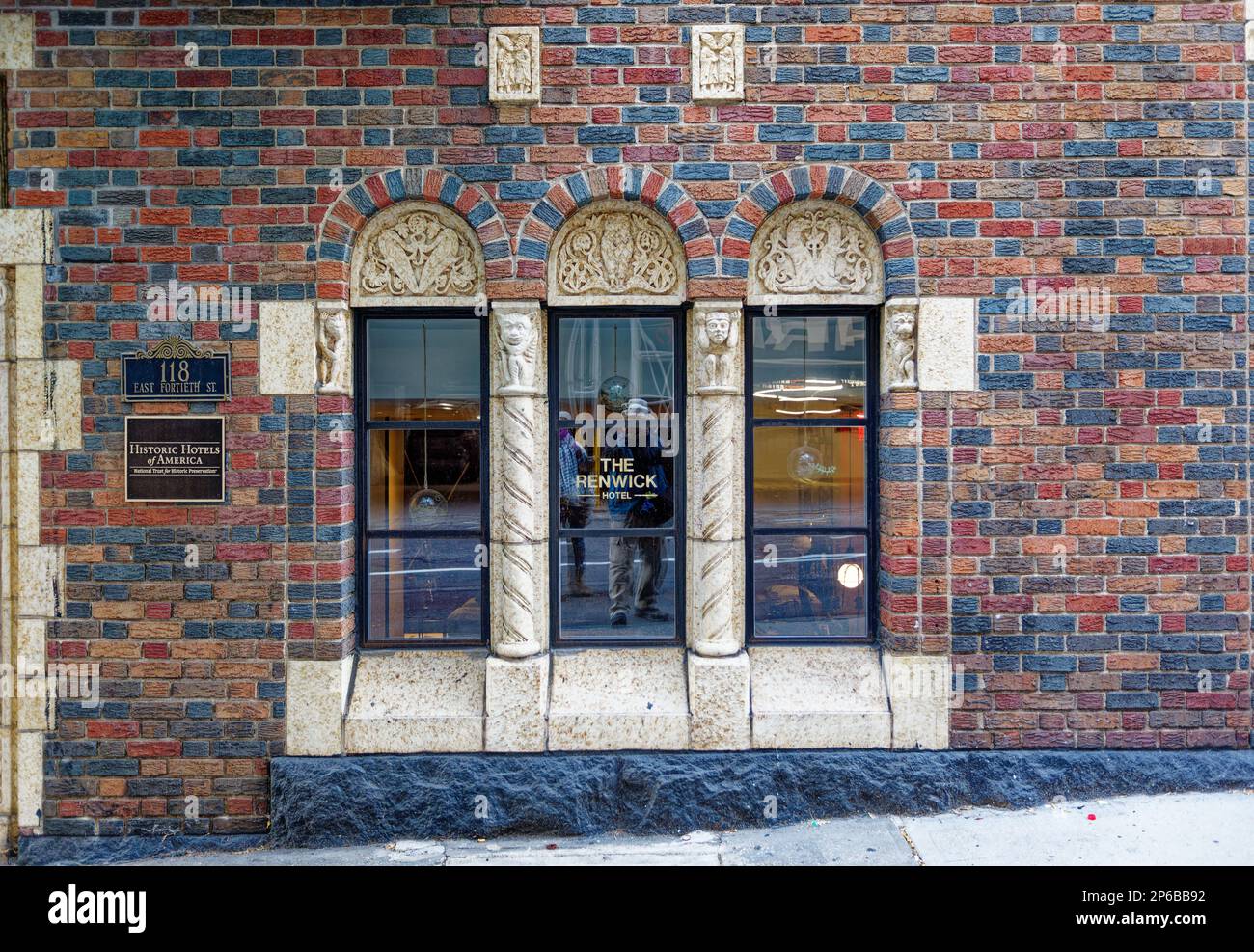 The Renwick, former Bedford Hotel, is named for architect James Renwick ...