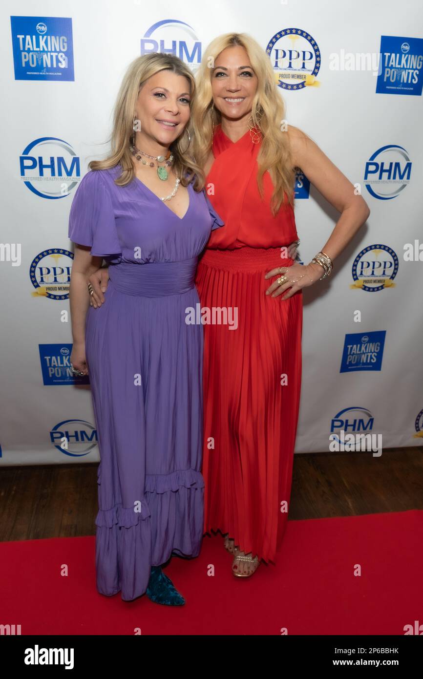 Dr Robi Ludwig and Ramy Brook Sharp attend Preferred Health Magazine ...