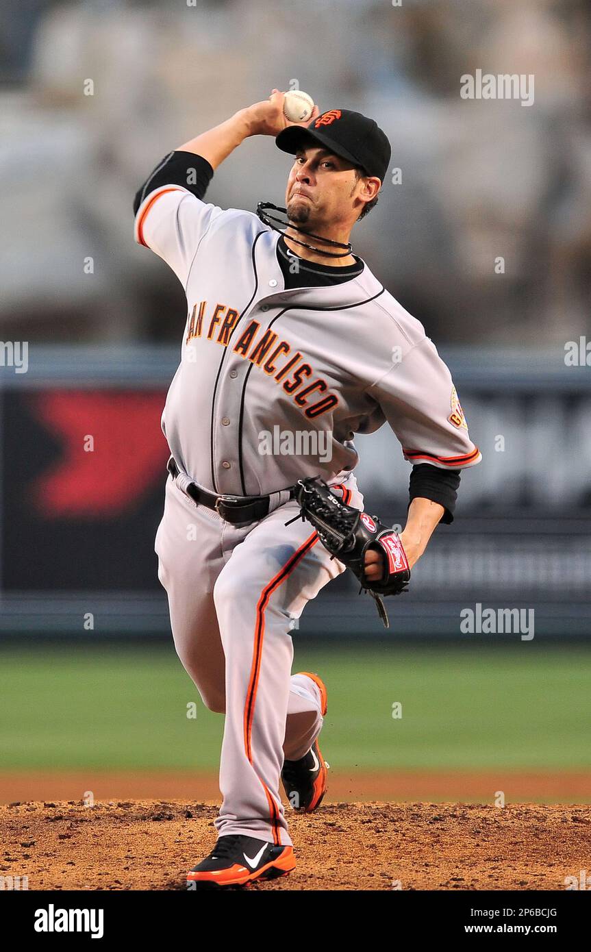 June 20 2012 Anaheim Ca San Francisco Giants Starting Pitcher Ryan