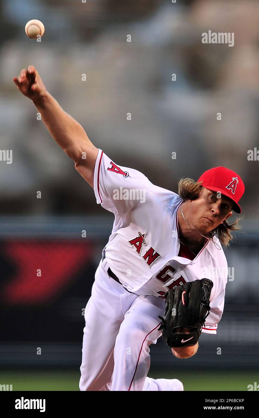 June 20, 2012 Anaheim, CA.Los Angeles Angels starting pitcher Jered ...