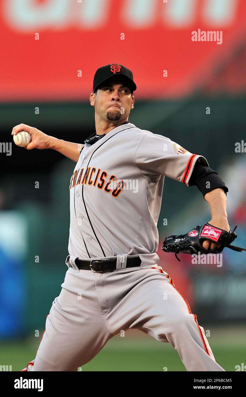 June 20 2012 Anaheim Ca San Francisco Giants Starting Pitcher Ryan