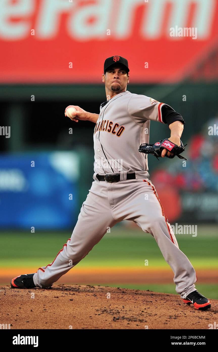 June 20 2012 Anaheim Ca San Francisco Giants Starting Pitcher Ryan