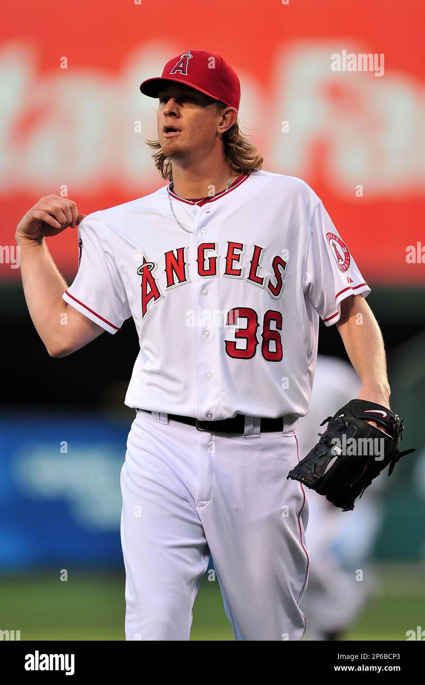 June 20, 2012 Anaheim, CALos Angeles Angels starting pitcher Jered ...