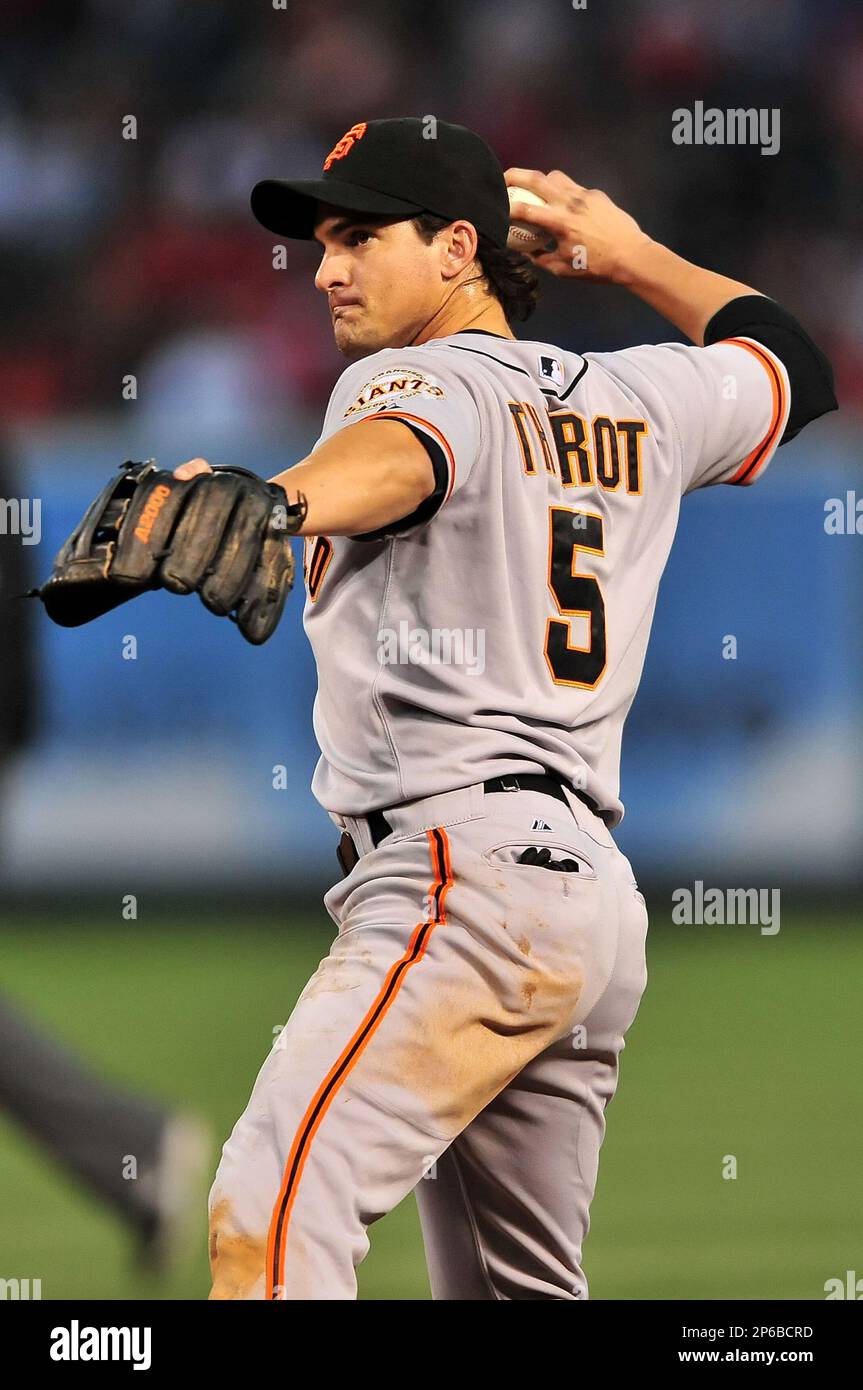 June 20, 2012 Anaheim, CASan Francisco Giants second baseman Ryan ...