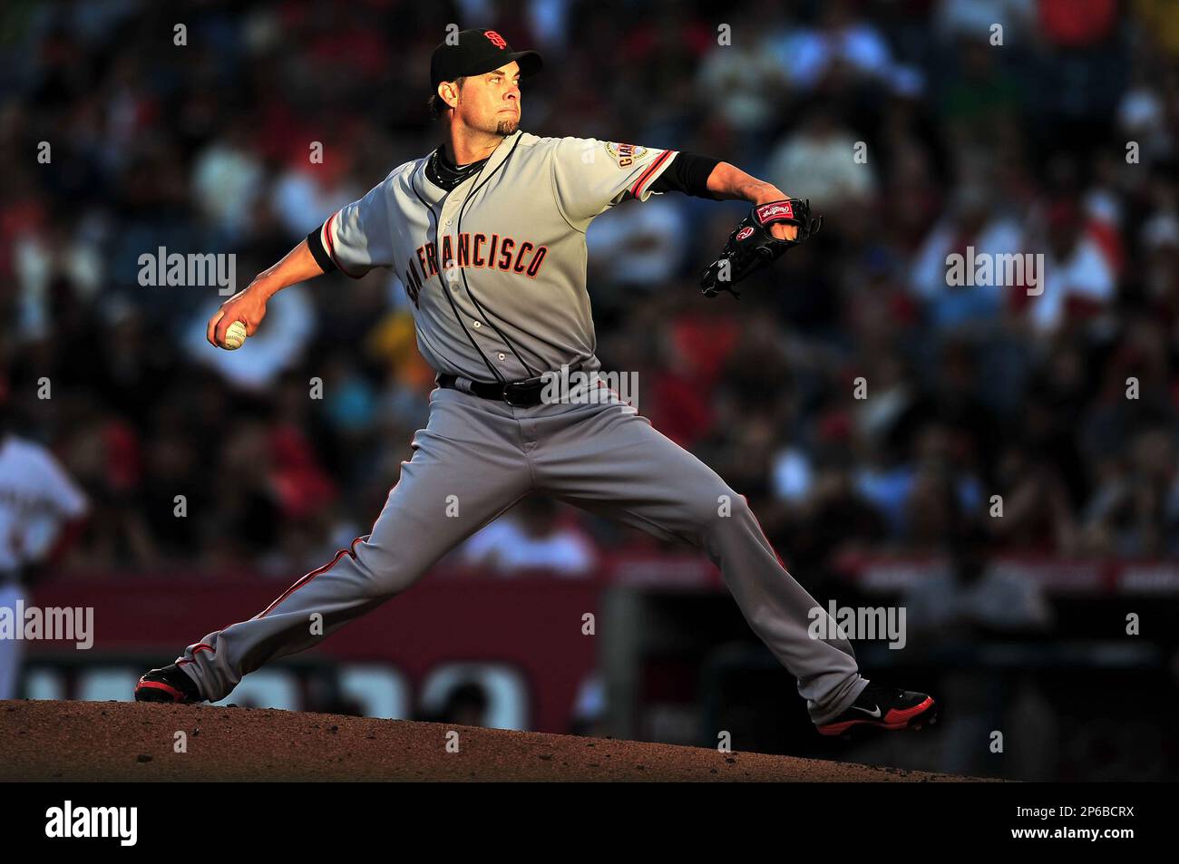 June 20 2012 Anaheim Casan Francisco Giants Starting Pitcher Ryan