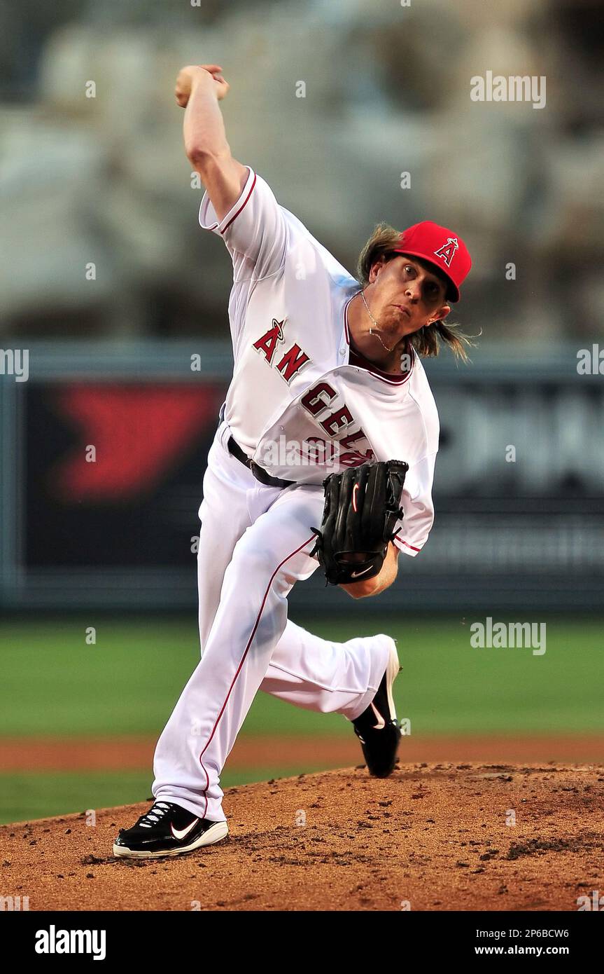 June 20, 2012 Anaheim, CALos Angeles Angels starting pitcher Jered ...