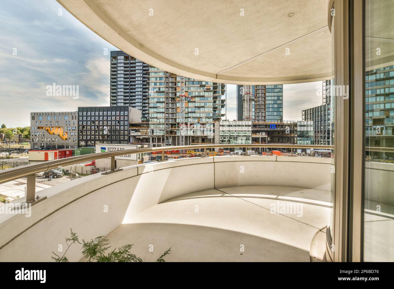 Empty balcony overhead view hi-res stock photography and images - Alamy