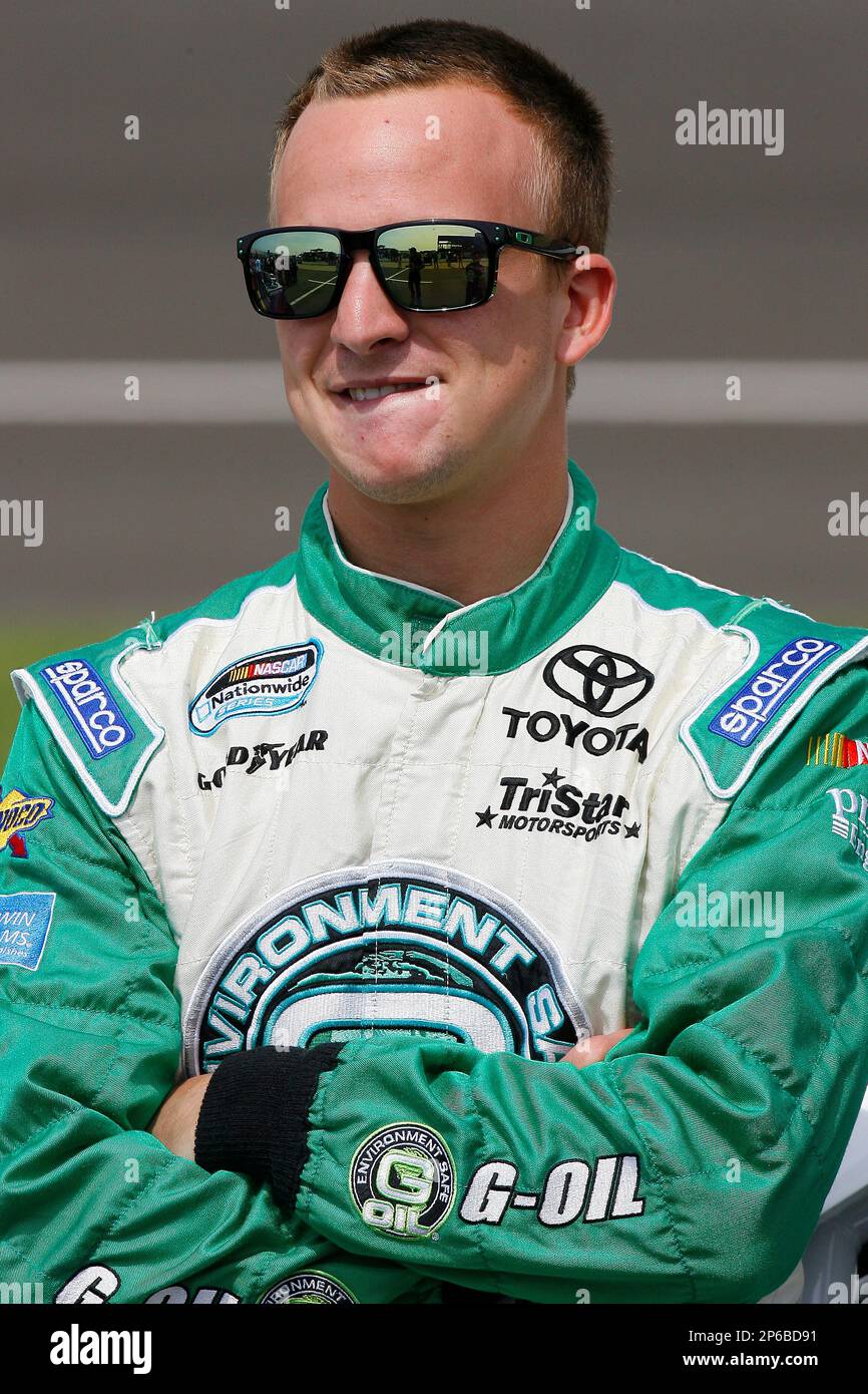 Tayler Malsam during qualifying for the NASCAR Nationwide Series ...
