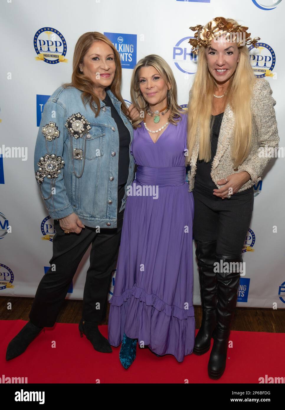 Lynette Dallas, Dr Robi Ludwig and Luciana Pamapalone attend Preferred ...