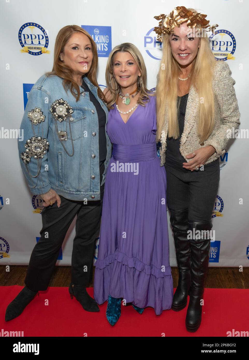 Lynette Dallas, Dr Robi Ludwig and Luciana Pamapalone attend Preferred ...