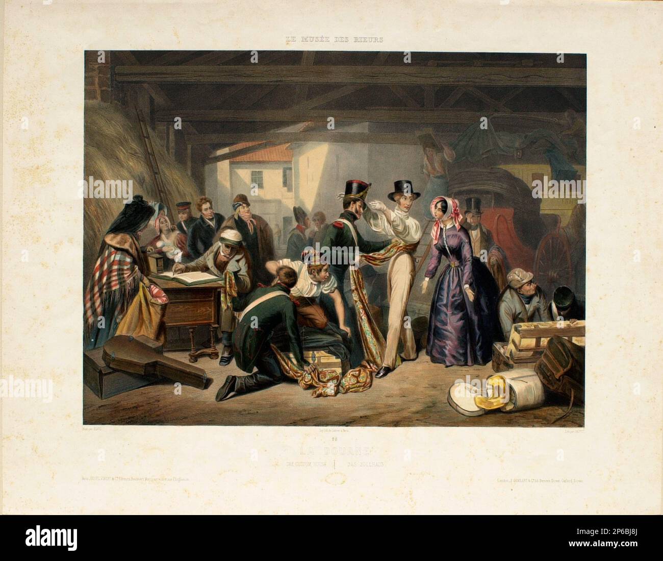 Jean-Julien Jacott, Le Musée des Rieurs #28: La Douane, 1855–1882 ...